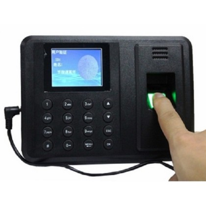 Yoko USB Report Fingerprint Attendance Punch Card Machine